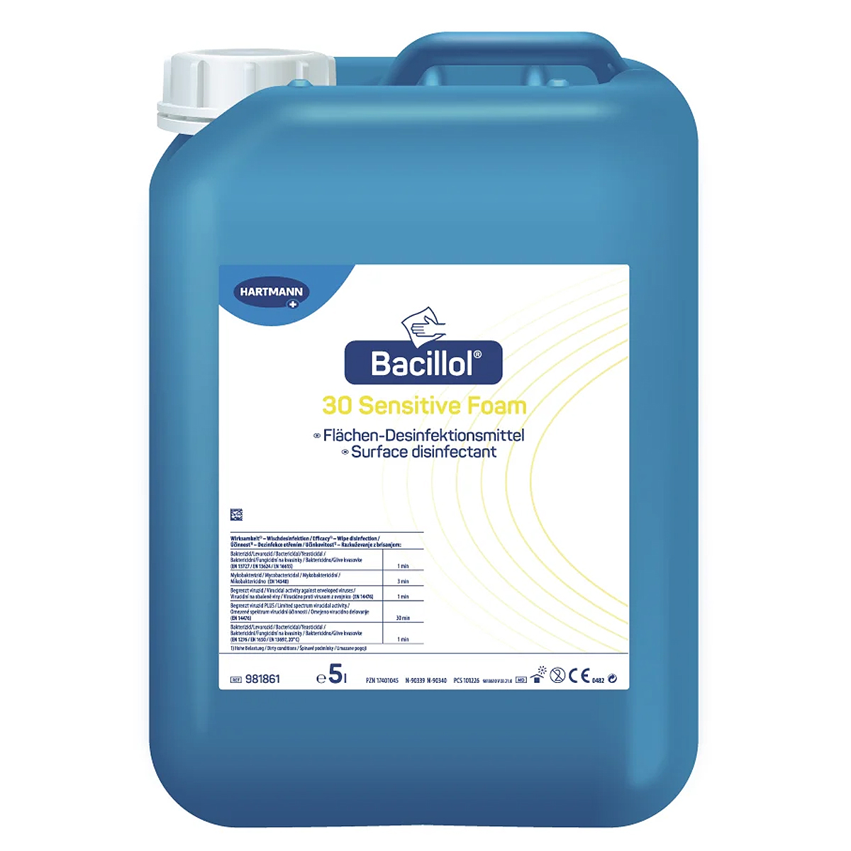 Bacillol® 30 Sensitive Foam | Desinfektionsschaum | rewa-shop.de ...