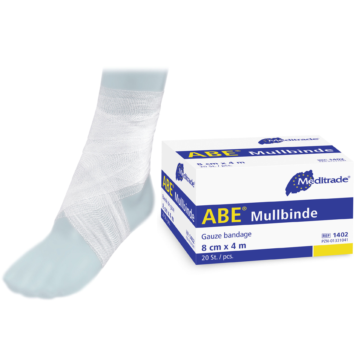 Meditrade ABE® Mullbinden | 20 Stück | 3 Varianten | rewa-shop.de ...