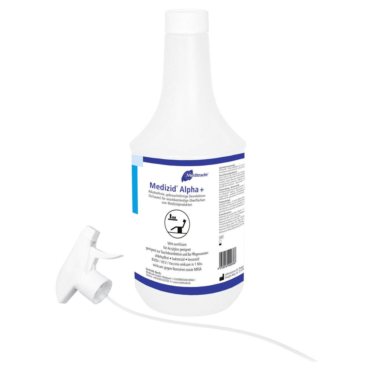 Meditrade Medizid® Alpha+ | Wischdesinfektion alkoholfrei | rewa-shop ...