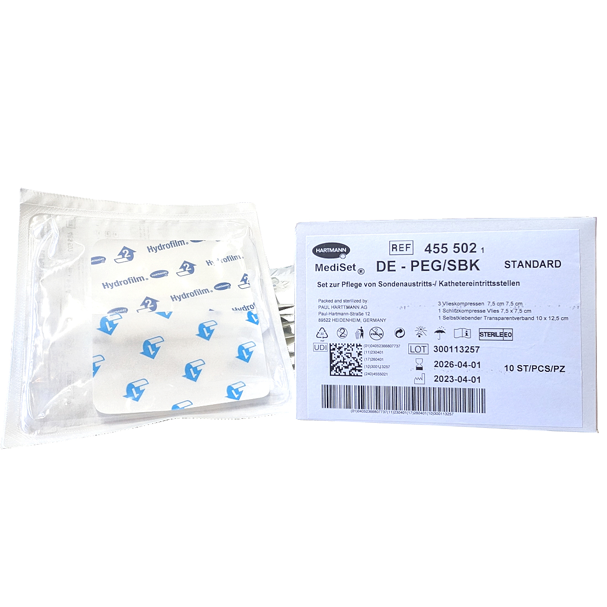 Hartmann MediSet® PEG / SBK Standard - 5-teilig - 10 Stück | rewa-shop ...