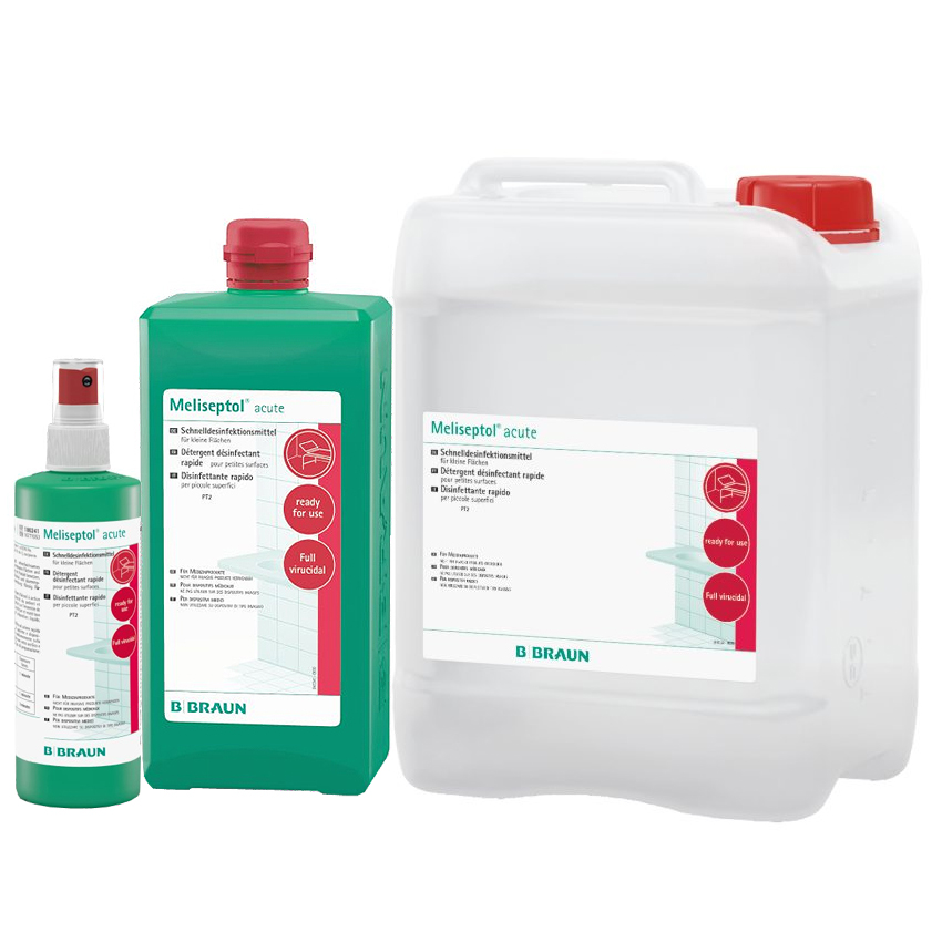 B. Braun Meliseptol® acute | VIRUZID | Schnelldesinfektion | rewa-shop ...